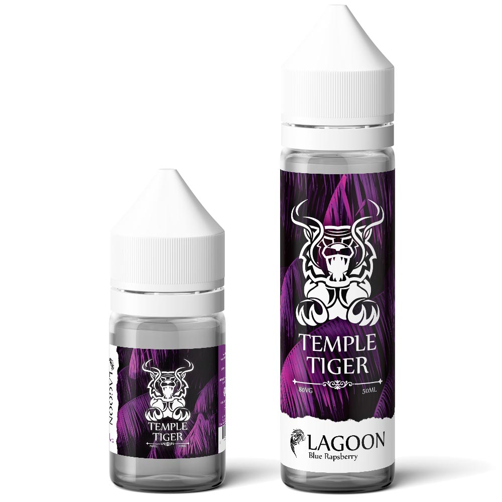 Lagoon E-liquid by Temple Tiger (50ml) - Vape Cosmic Clouds